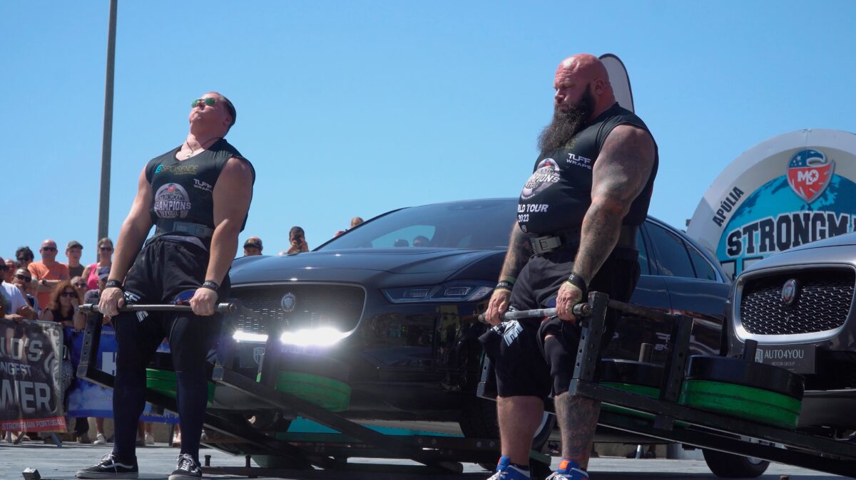 Emanuel Almeida no top-10 da Champions de Strongman - Diversos