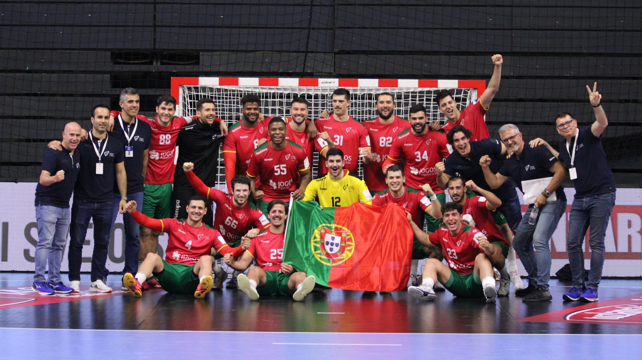 Portugal empata e assegura Mundial'2025 - Andebol