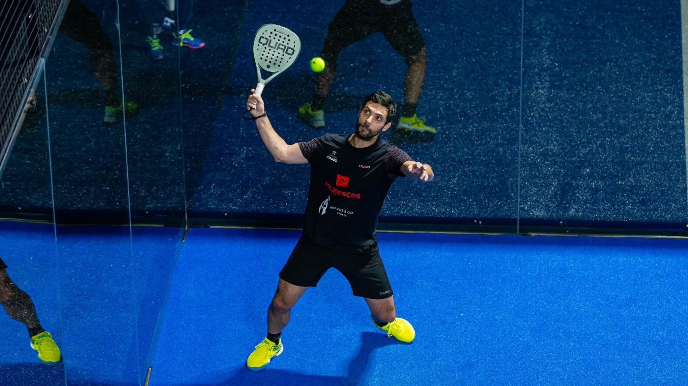 António Luque atinge 'oitavos' no Chile - Padel