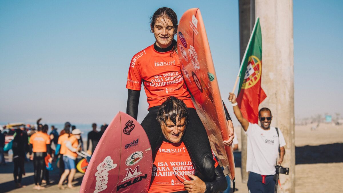 Marta Paço tetracampeã do Mundo de Parasurfing - Desporto Adaptado
